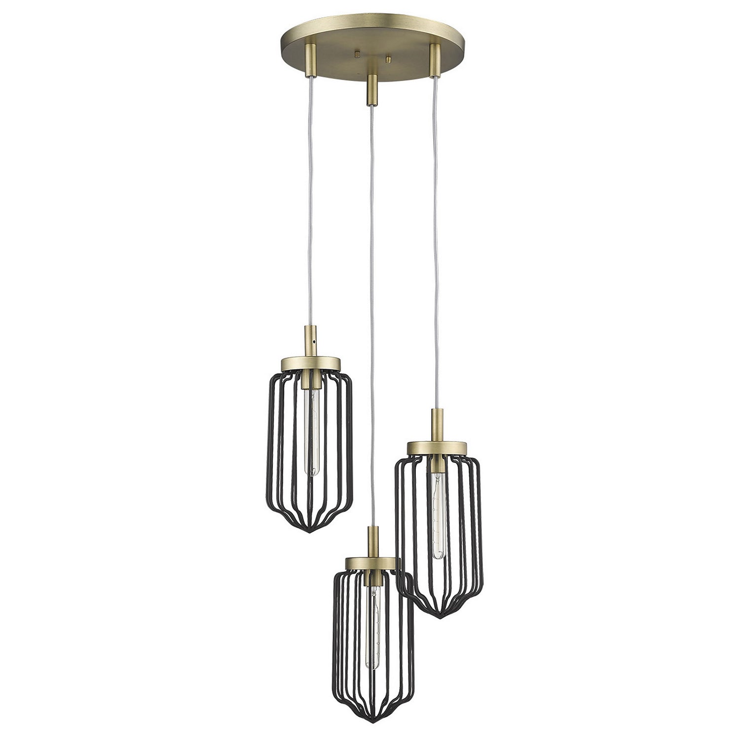 Reece Three Light Chandelier – Gross Lighting & Home