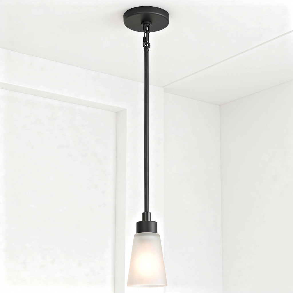 Kichler - 52444BK - One Light Mini Pendant - Erma - Black – Gross ...